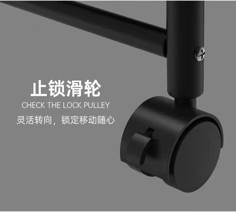 Desktop Computer CPU Trolley PC Casing Shelf Movable with Cators ...