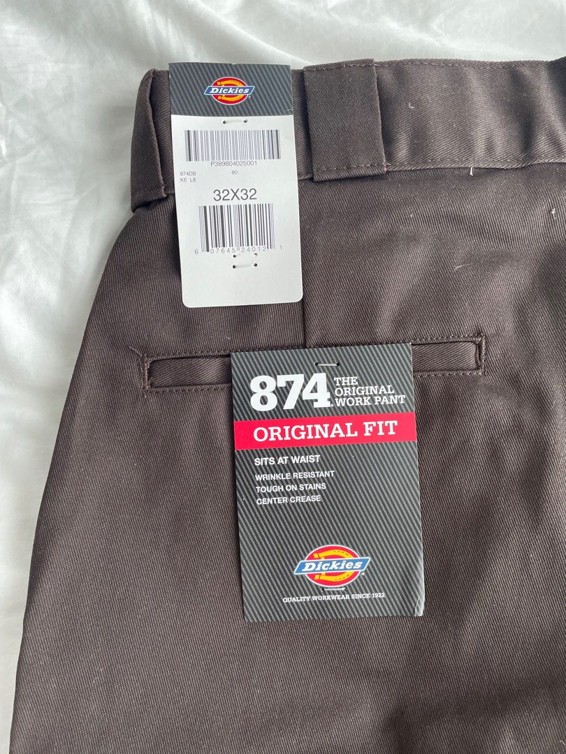Dickies 874 Original Fit, Men's Fashion, Bottoms, Trousers on Carousell