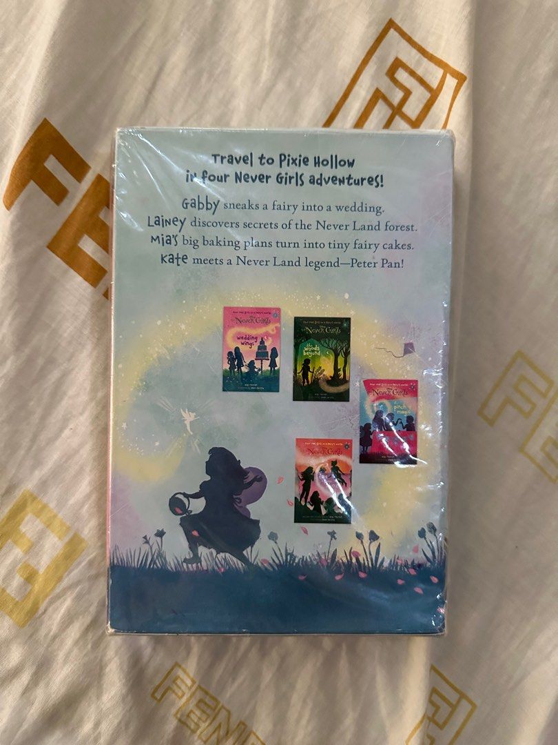 disney the never girls book set (volume 5-8) on Carousell