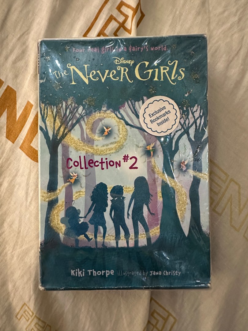 disney the never girls book set (volume 5-8) on Carousell