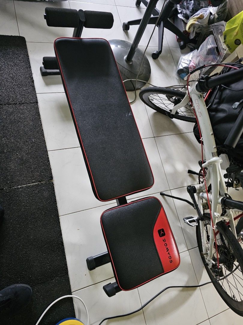 Domyos Gym Bench 500, Sports Equipment, Exercise & Fitness, Weights ...