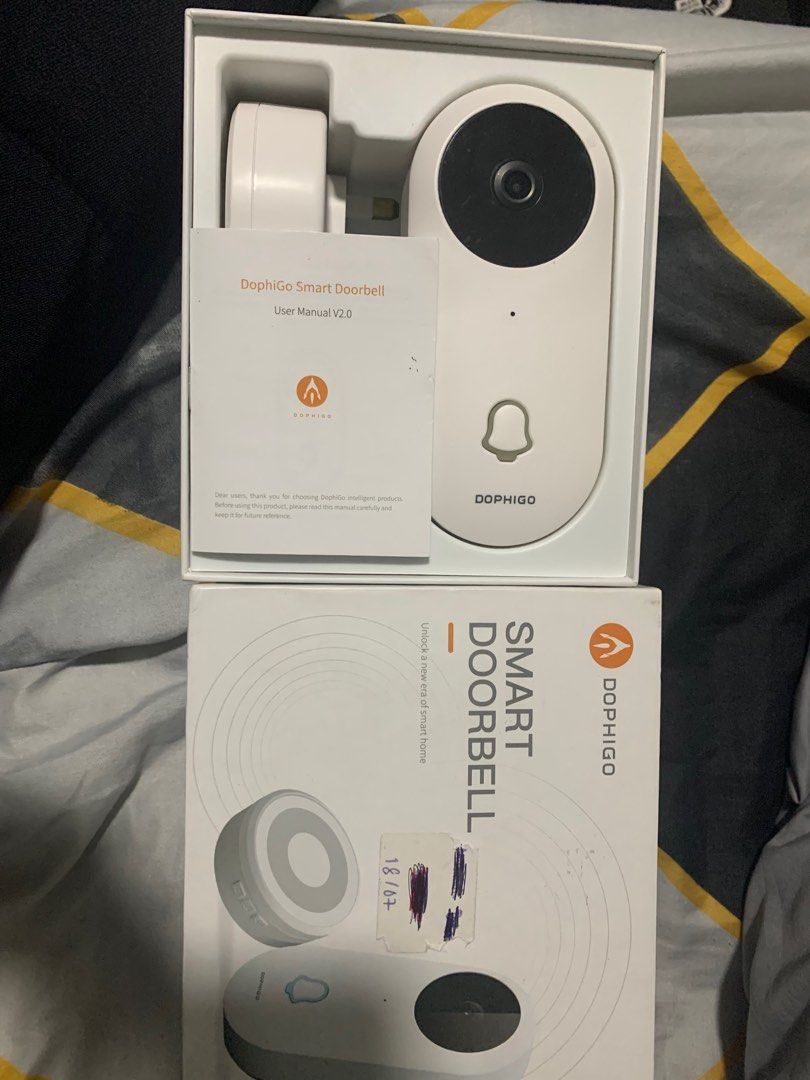 Dophigo Smart Doorbell, Furniture & Home Living, Security & Locks ...