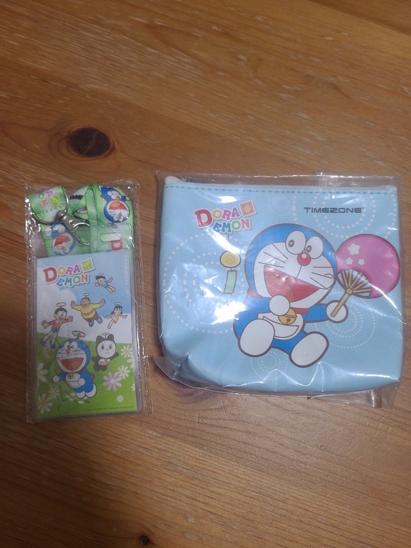 Doraemon Coin Pouch & Lanyard, Men's Fashion, Watches & Accessories ...