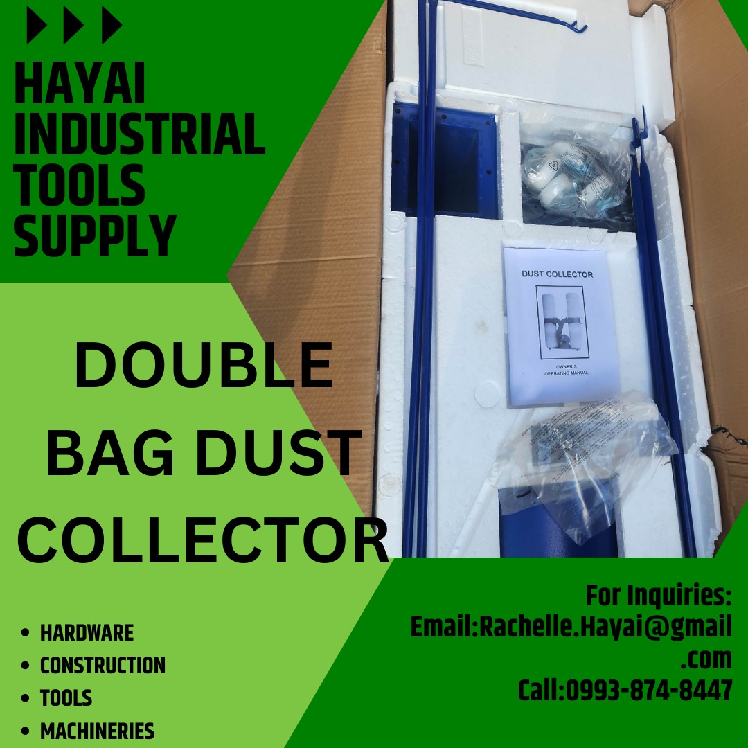 DOUBLE BAG DUST COLLECTOR, Commercial & Industrial, Industrial ...