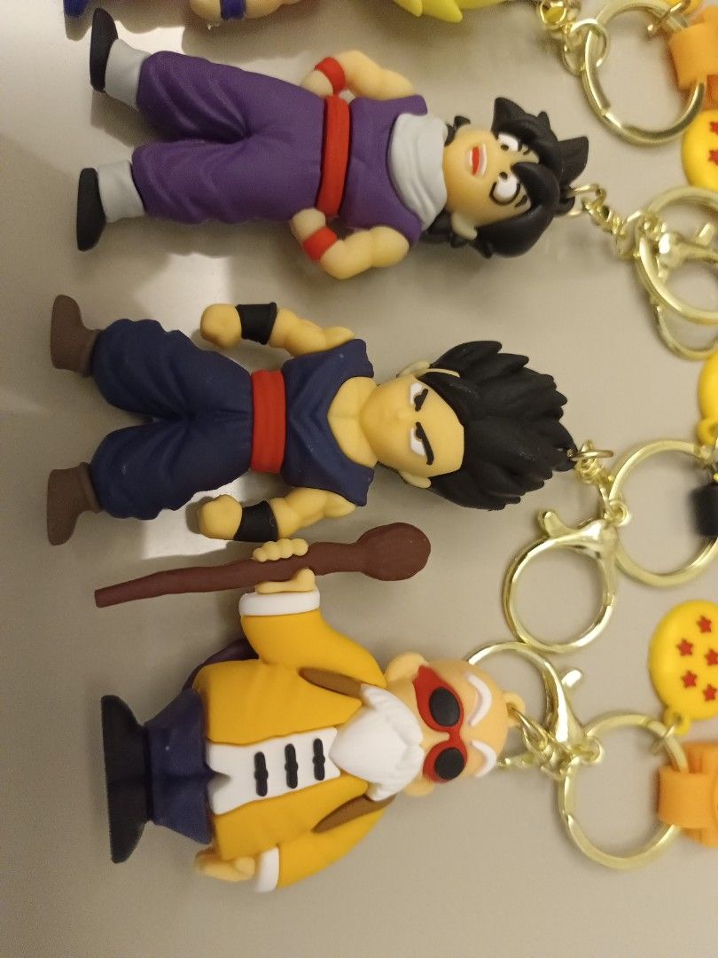 Dragon Ball Z keychain figures, Hobbies & Toys, Toys & Games on Carousell