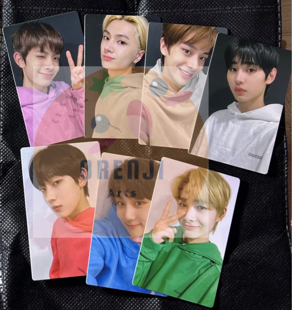 Enhypen lightstick photocard set on Carousell