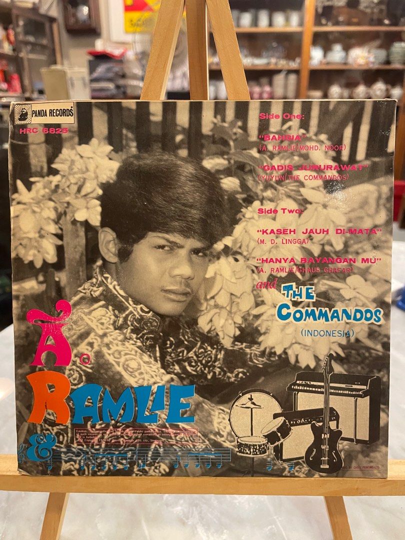 Ep A. Ramlie & The Commandos, Hobbies & Toys, Music & Media, Vinyls on ...