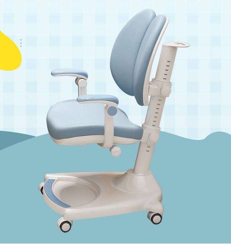 Ergonomic Study Chair for Children Adjustable Lifting Backrest Desk ...