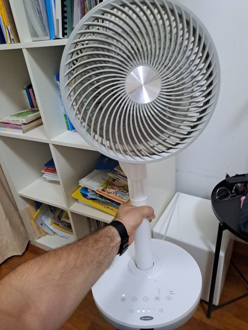 EuroAce luxury electronic fan, Furniture & Home Living, Lighting & Fans ...