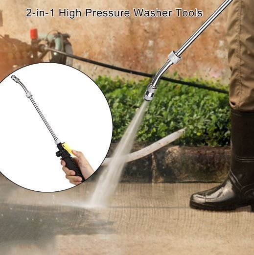 Extendable Length! High Water Power Pressure Spray Gun Washing Jet, Car ...