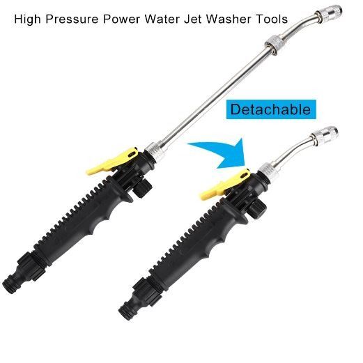 Extendable Length! High Water Power Pressure Spray Gun Washing Jet, Car ...