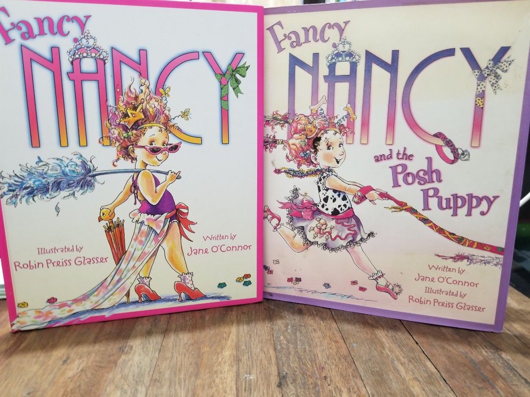 Fancy Nancy Book Set by Jane O'Connor Hardbound Children's Books on Carousell
