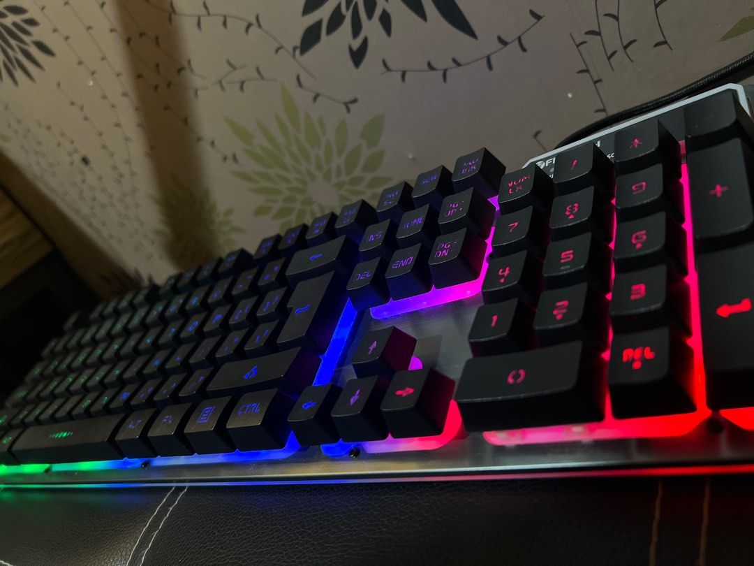 Fantech K613L Fighter II Full size Edition Gaming Membrane Keyboard ...