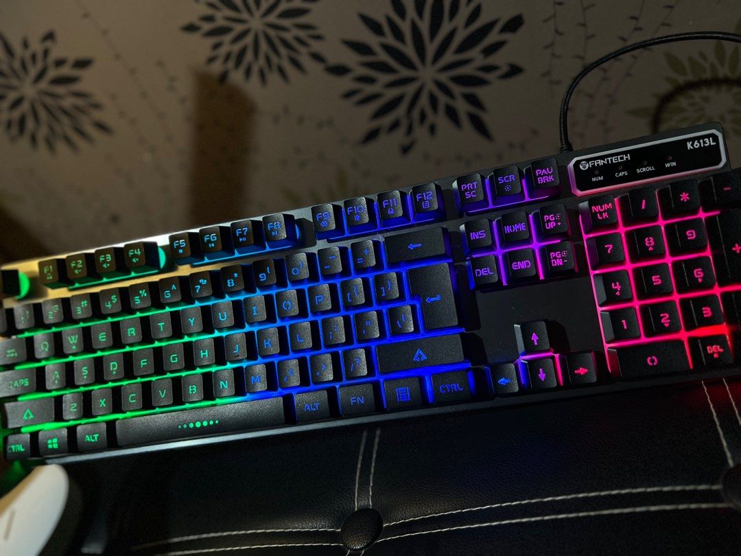 Fantech K613L Fighter II Full size Edition Gaming Membrane Keyboard ...