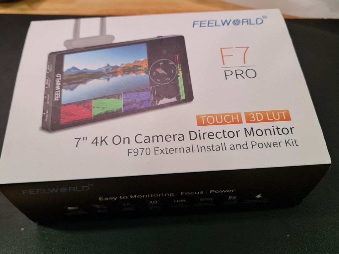 Feelworld F7 Pro 7" Touch Screen DSLR Camera Field Monitor, Photography ...