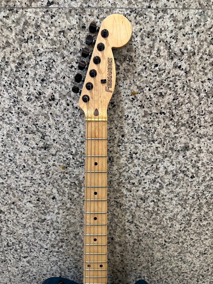 Fernandes JAM-95T Judy & Mary Takuya Signature See Thru Blue Ash Body ...