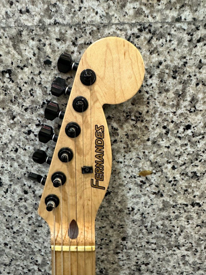 Fernandes JAM-95T Judy & Mary Takuya Signature See Thru Blue Ash Body ...