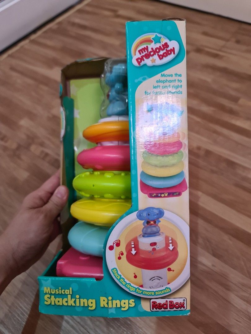 Fisher Price musical stacking rings, Bayi & Anak, Mainan & Baby Walker ...