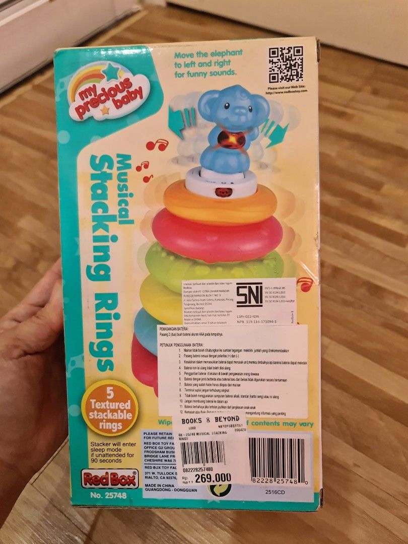 Fisher Price musical stacking rings, Bayi & Anak, Mainan & Baby Walker ...