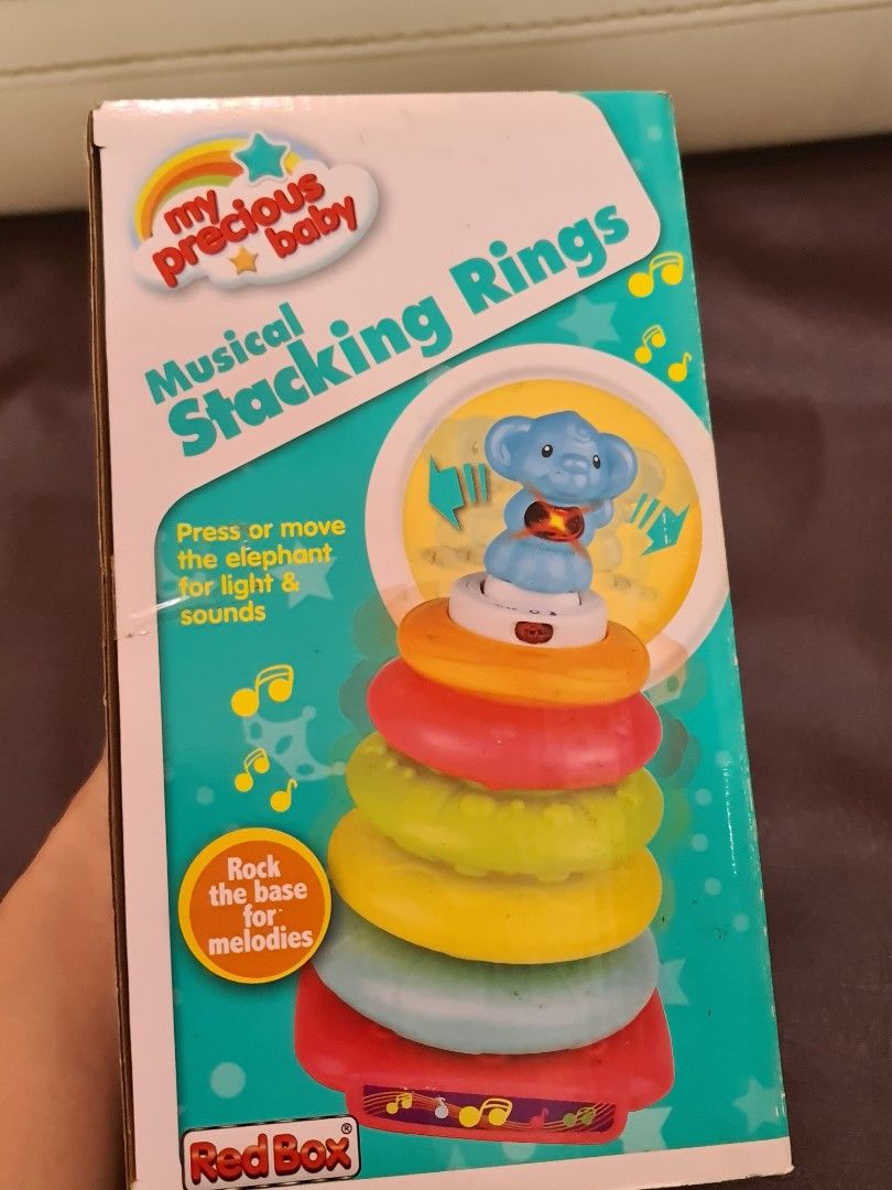 Fisher Price musical stacking rings, Bayi & Anak, Mainan & Baby Walker ...
