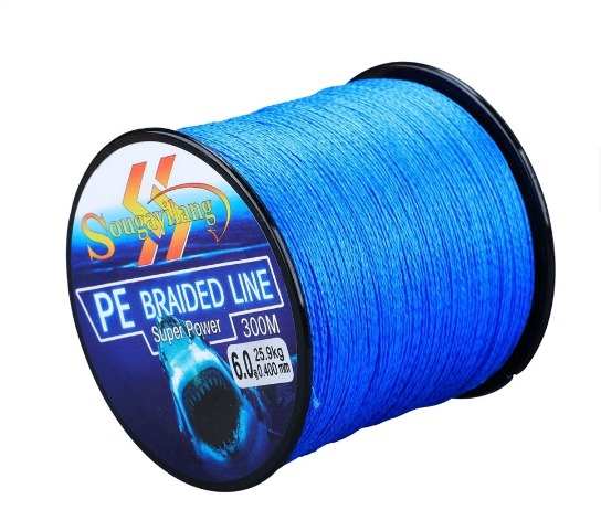 Fishing Line Braided Line 300m 20 lbs 4 thread, Sports Equipment ...