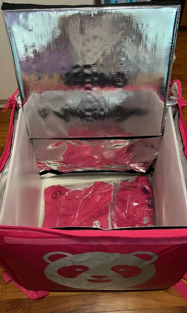 Foodpanda delivery bag, Men's Fashion, Bags, Backpacks on Carousell
