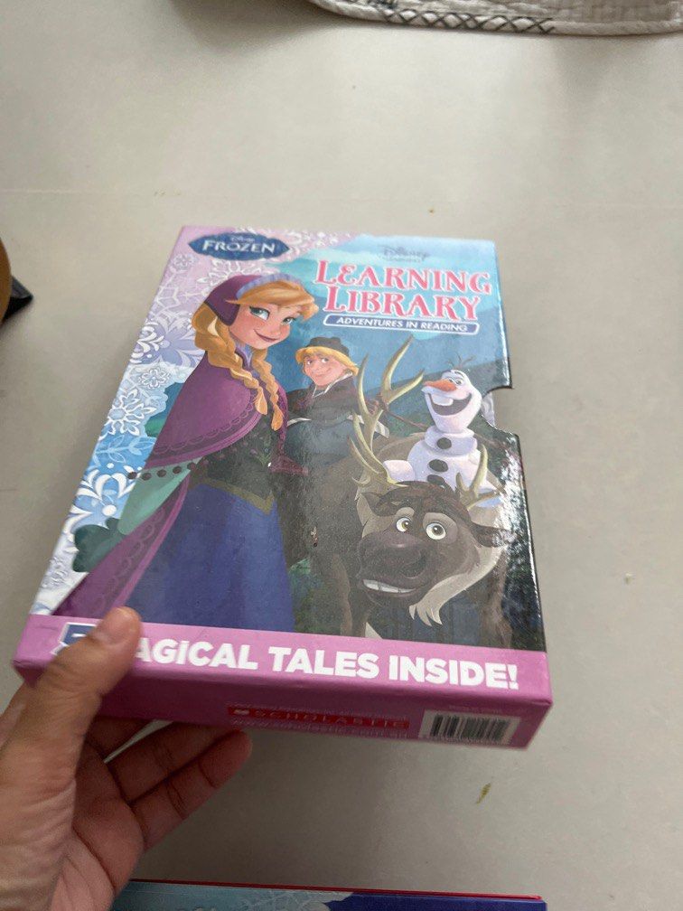 FROZEN disney learning library book, Hobbies & Toys, Books & Magazines ...