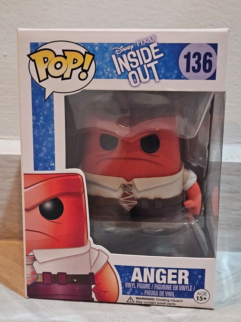 Funko - Pixar Inside Out : Anger, Hobbies & Toys, Toys & Games on Carousell