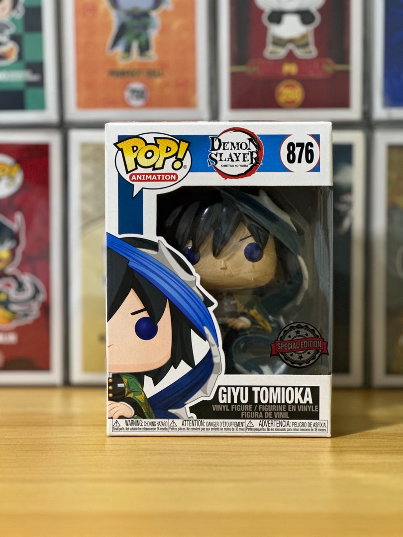 Funko Pop Demon Slayer Giyu Tomioka, Hobbies & Toys, Toys & Games on ...