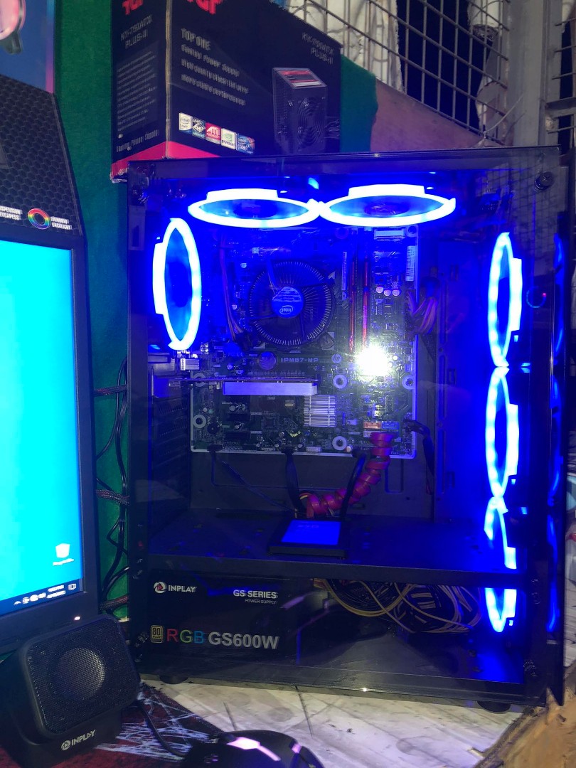 GAMING COMPUTER SET WITH SHOP WARRANTY, Computers & Tech, Desktops on ...