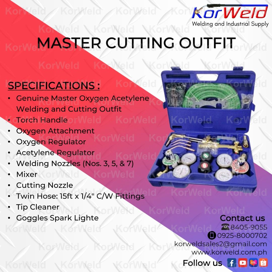 Gas cutting outfit Harris Victor Master on Carousell