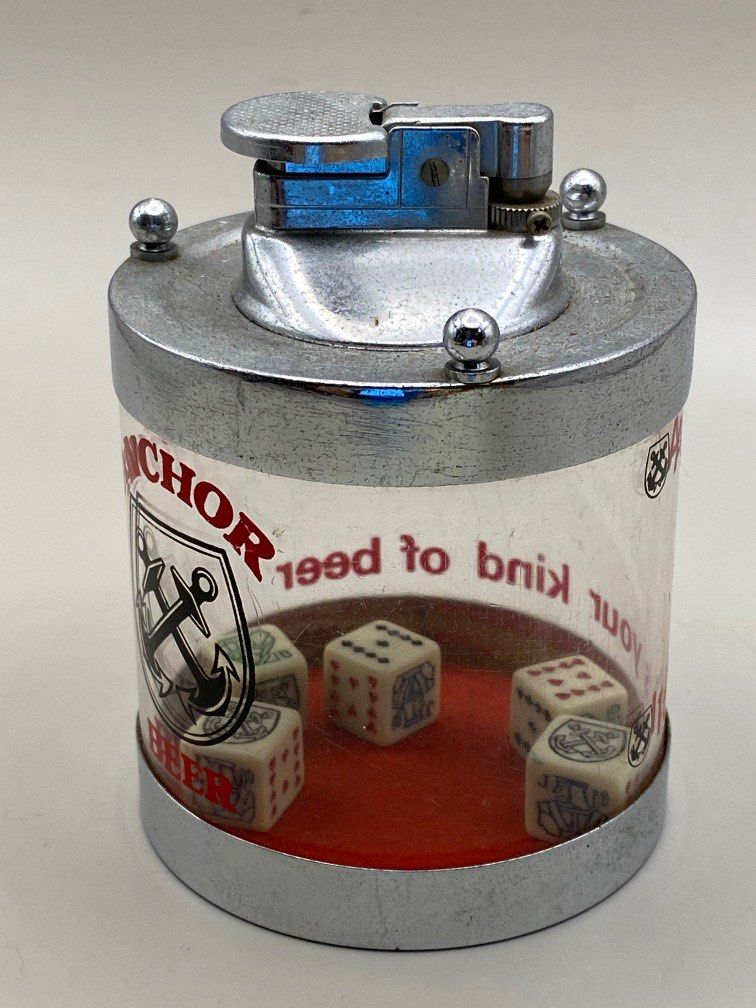 Gas Lighter with dice Anchors the one, Men's Fashion, Watches ...