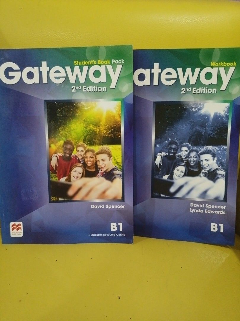 Gateway 2 nd edition B1 student dan work book, Buku & Alat Tulis, Buku ...