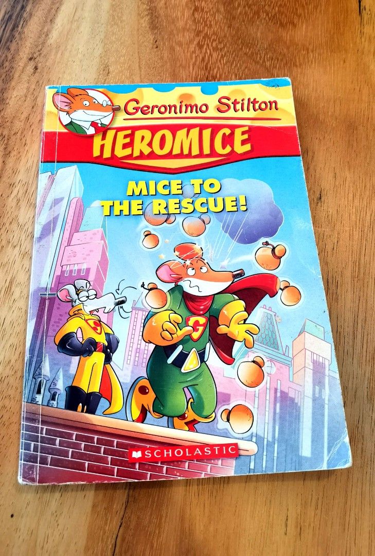 Geronimo Stilton Heromice Mice To The Rescue Children Story Book ...