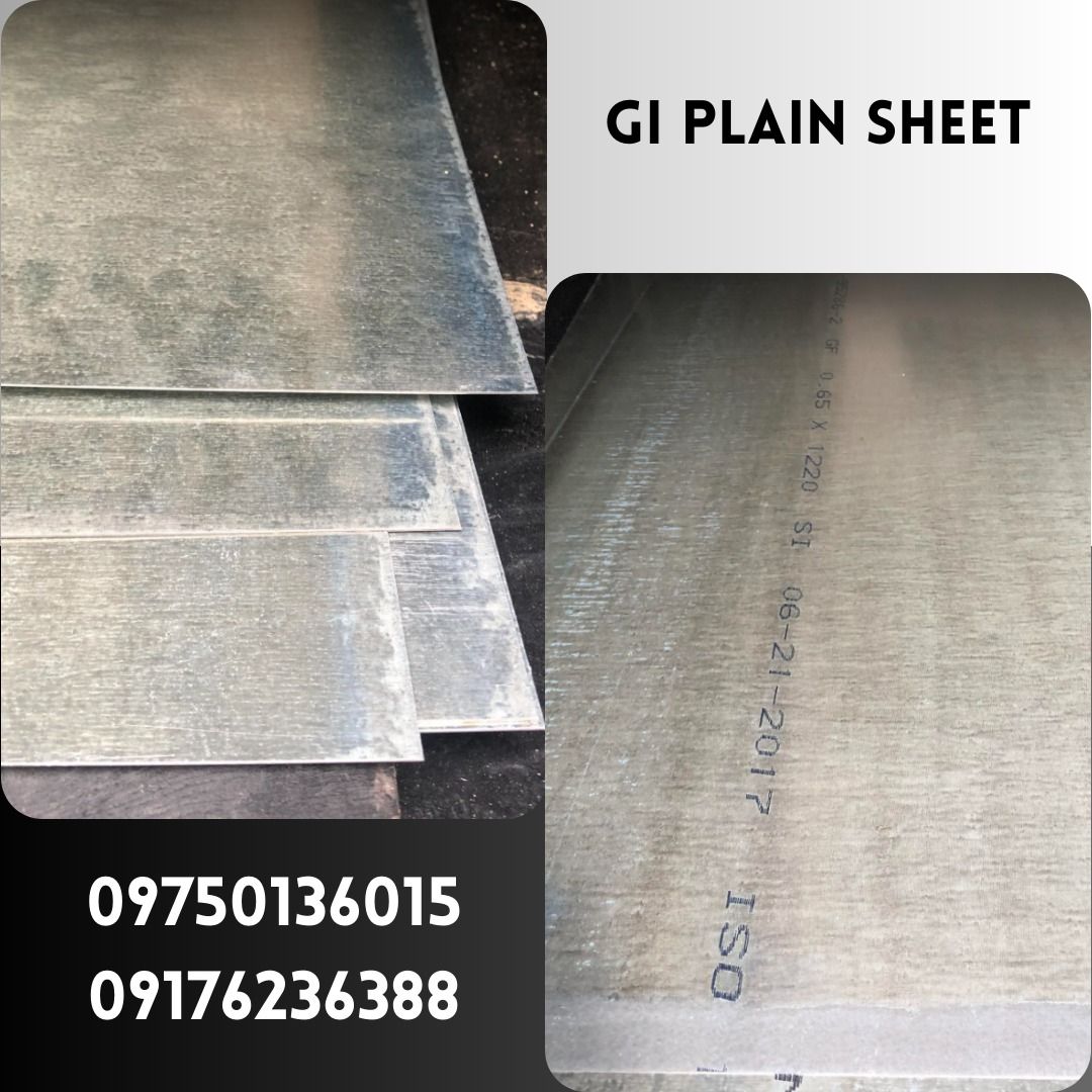 GI Plain Sheet, Commercial & Industrial, Industrial Equipment on Carousell