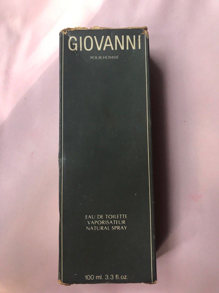 GIOVANNI. POUR HOMME. EAU DE TOILETTE. VAPORISATEUR NATURAL SPRAY ...