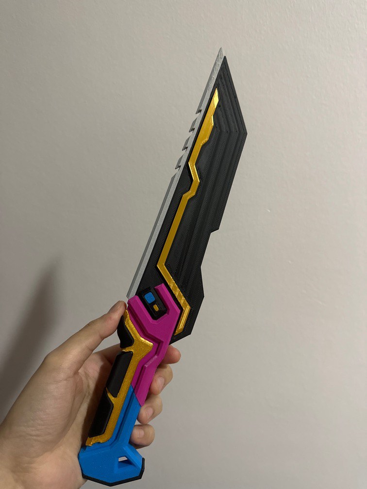 Glitchpop (Killjoy's) knife, Hobbies & Toys, Toys & Games on Carousell