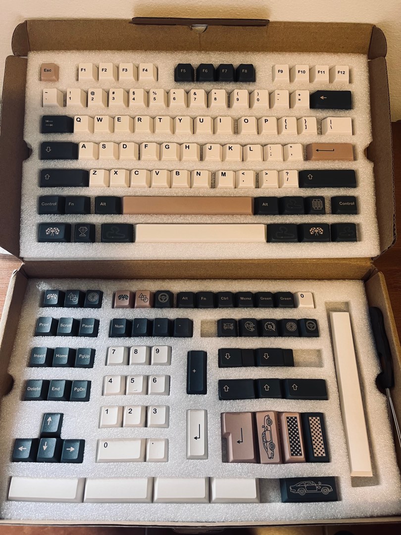 GMK british racing green clone keycaps, Computers & Tech, Parts ...