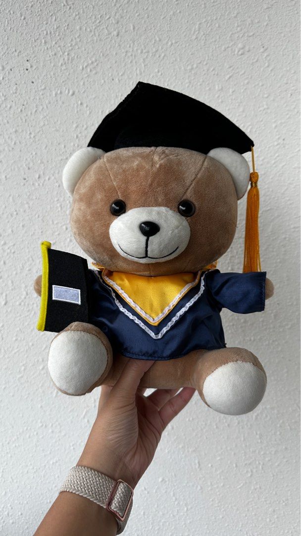 Graduation bear - NTU or Ngee Ann Poly, Hobbies & Toys, Toys & Games on ...
