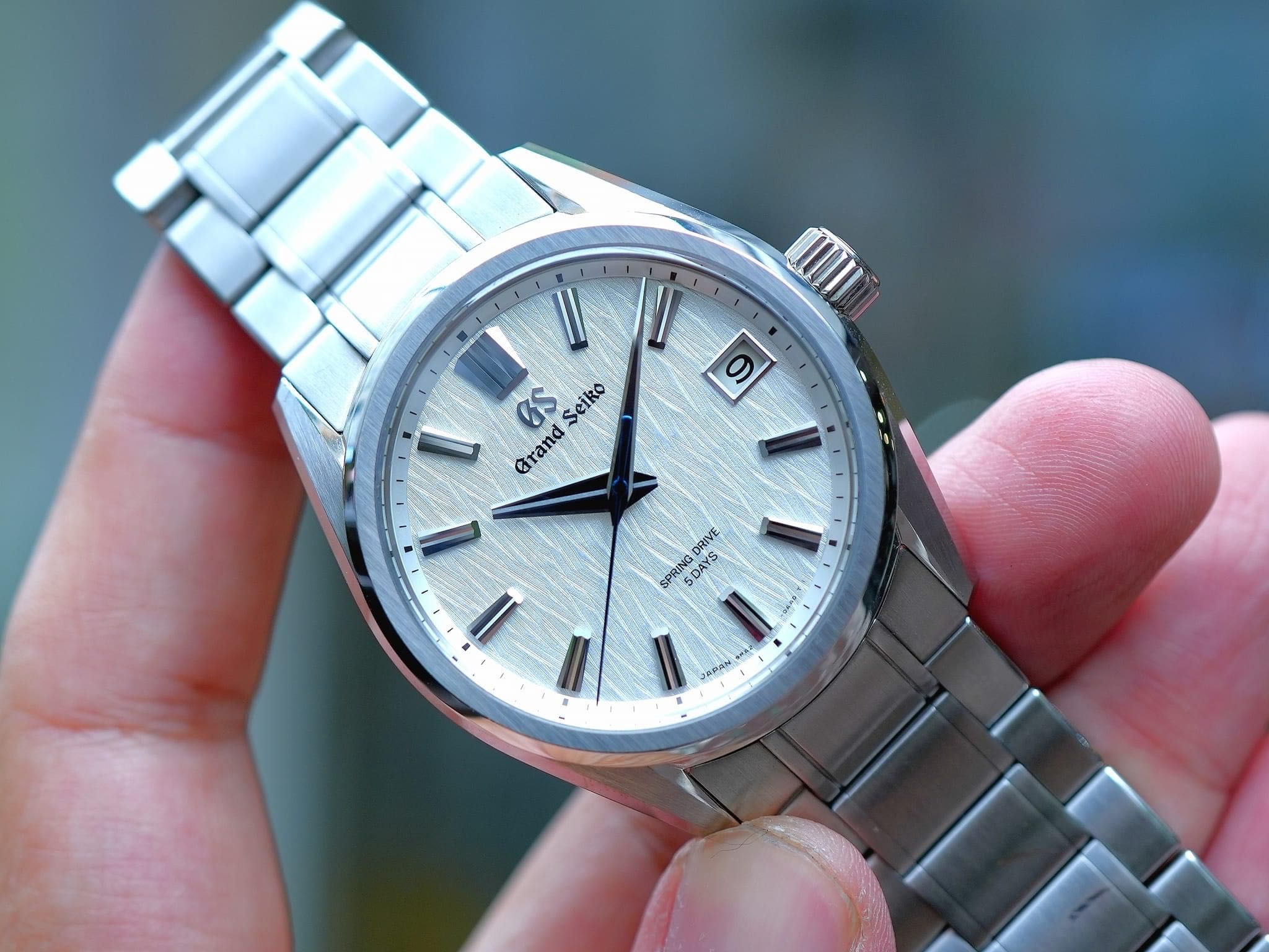 Grand Seiko SLGA009g Spring drive, Luxury, Watches on Carousell