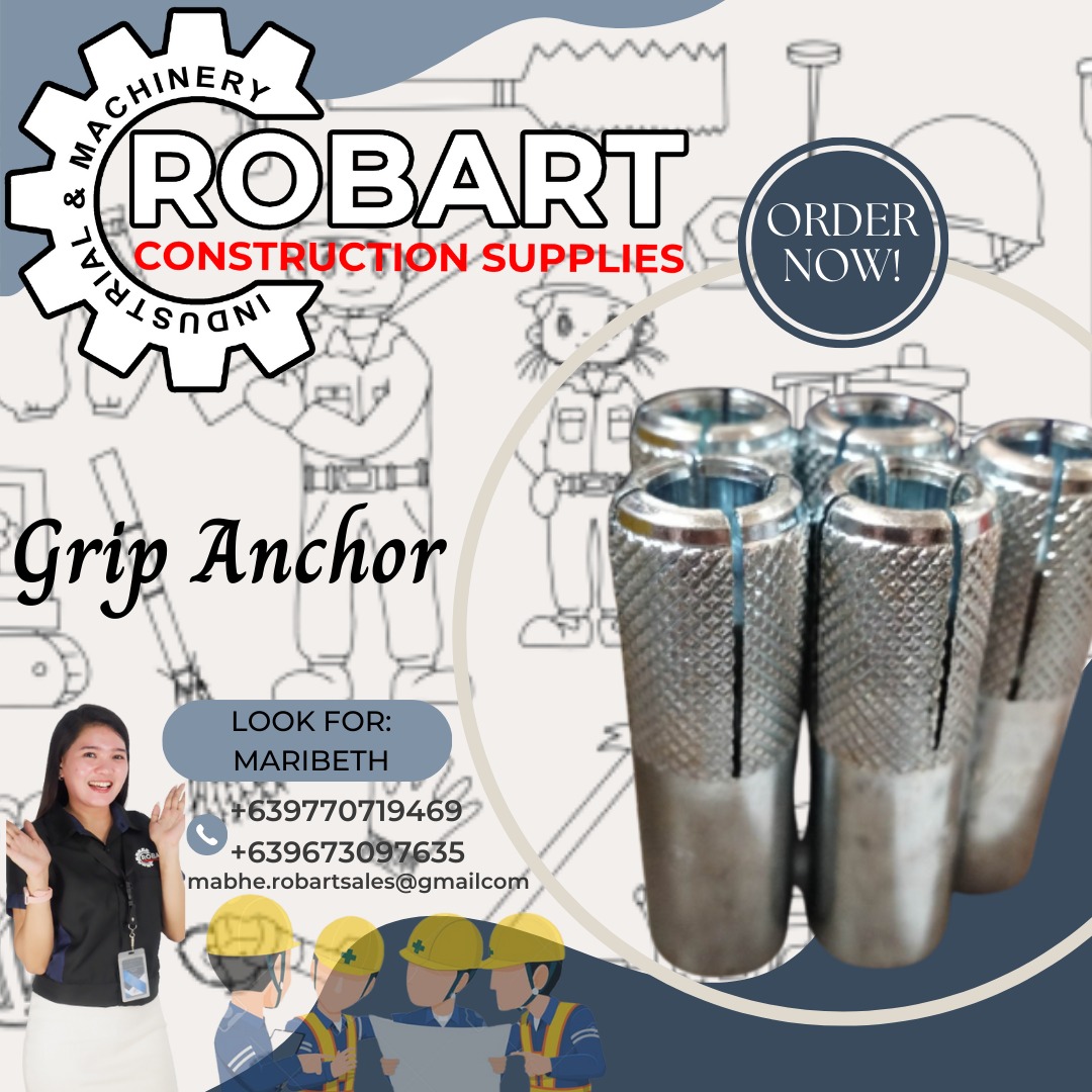 grip anchor, Commercial & Industrial, Construction Tools & Equipment on ...