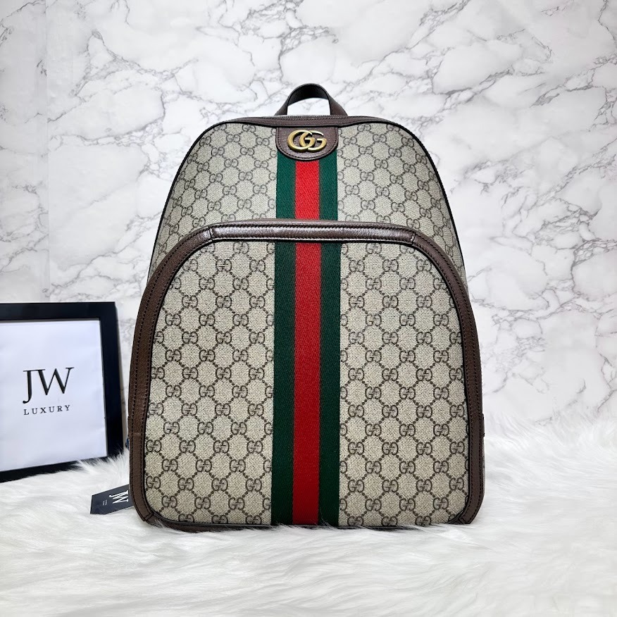 Gucci Ophidia GG Backpack, Luxury, Bags & Wallets on Carousell
