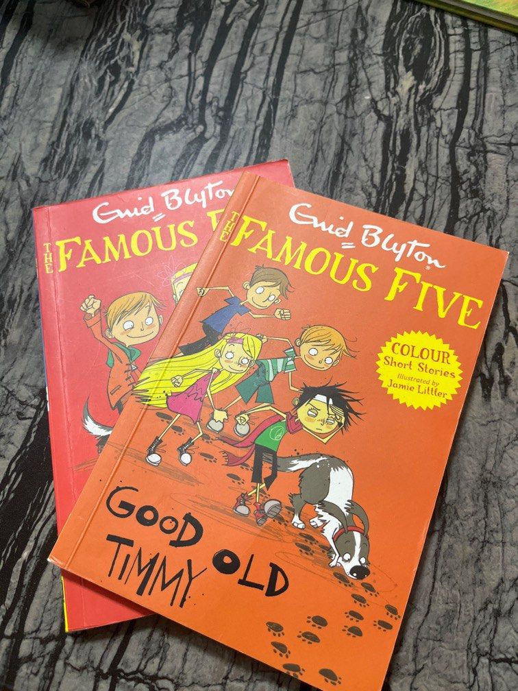 Guid blyton The famous five, Hobbies & Toys, Books & Magazines ...