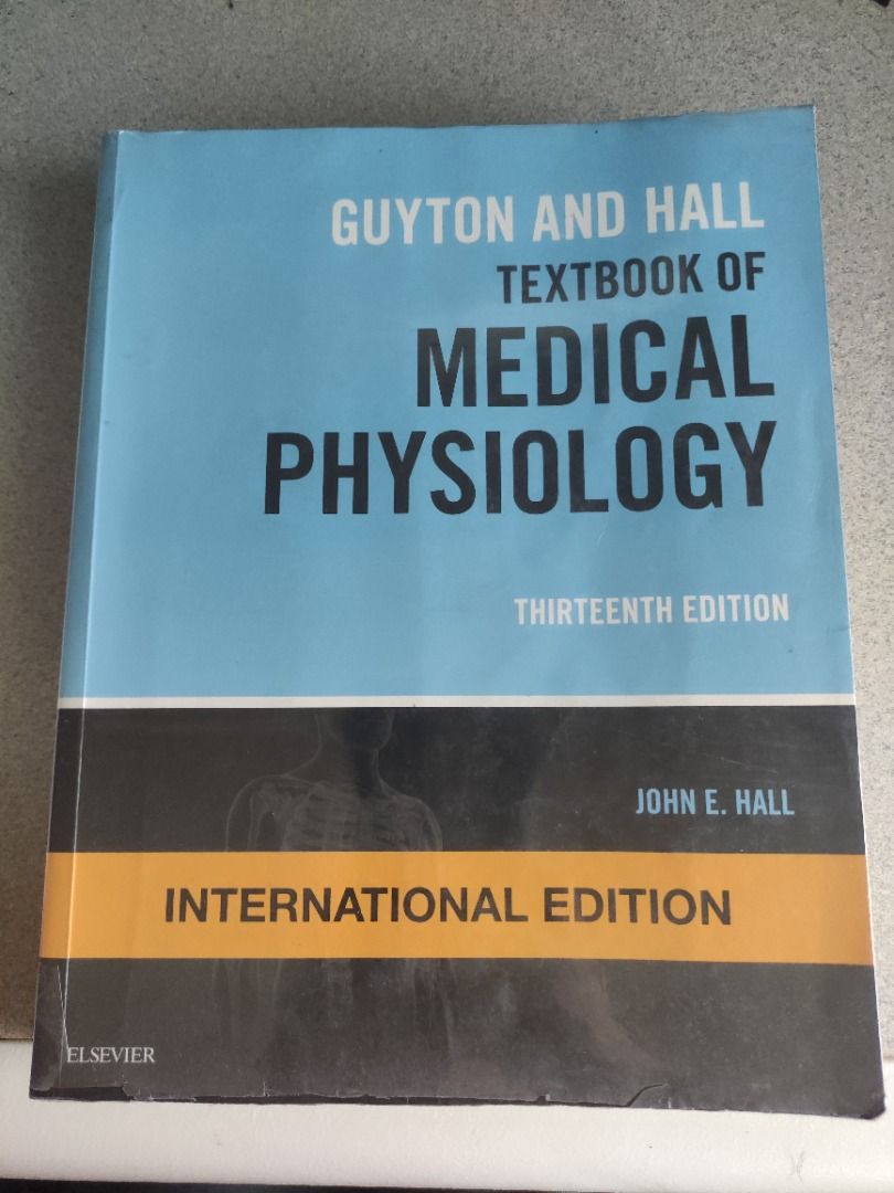 Guyton and Hall Textbook of Medical Physiology 13th Edition, Hobbies ...