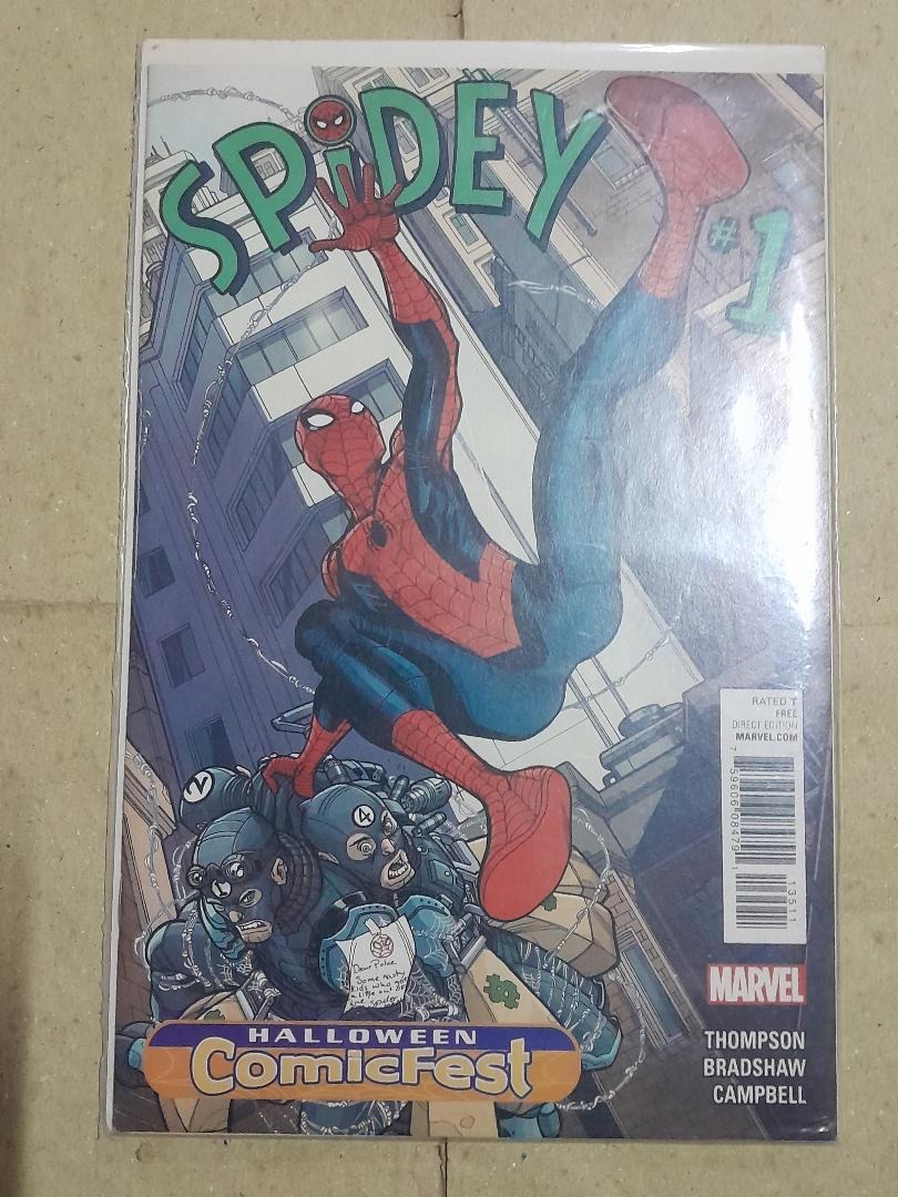 HALLOWEEN COMICFEST 2016 Exclusive SPIDEY & MICKEY MOUSE Issues #1 FREE COMICS, Hobbies & Toys ...