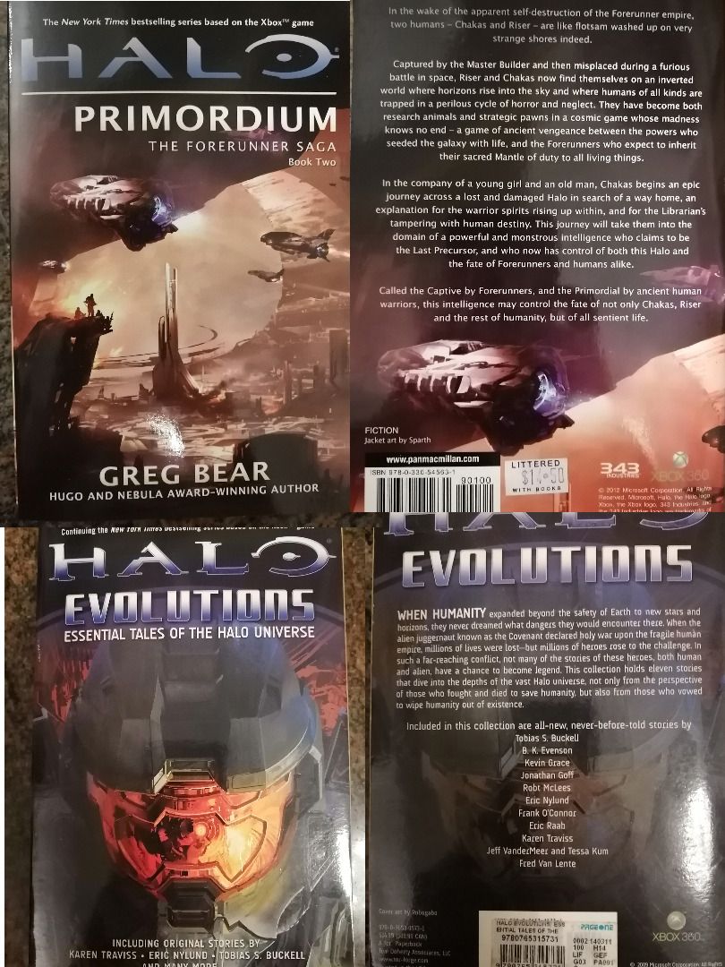 Halo Encyclopedia, Halo novels, Halo comic, Hobbies & Toys, Books ...
