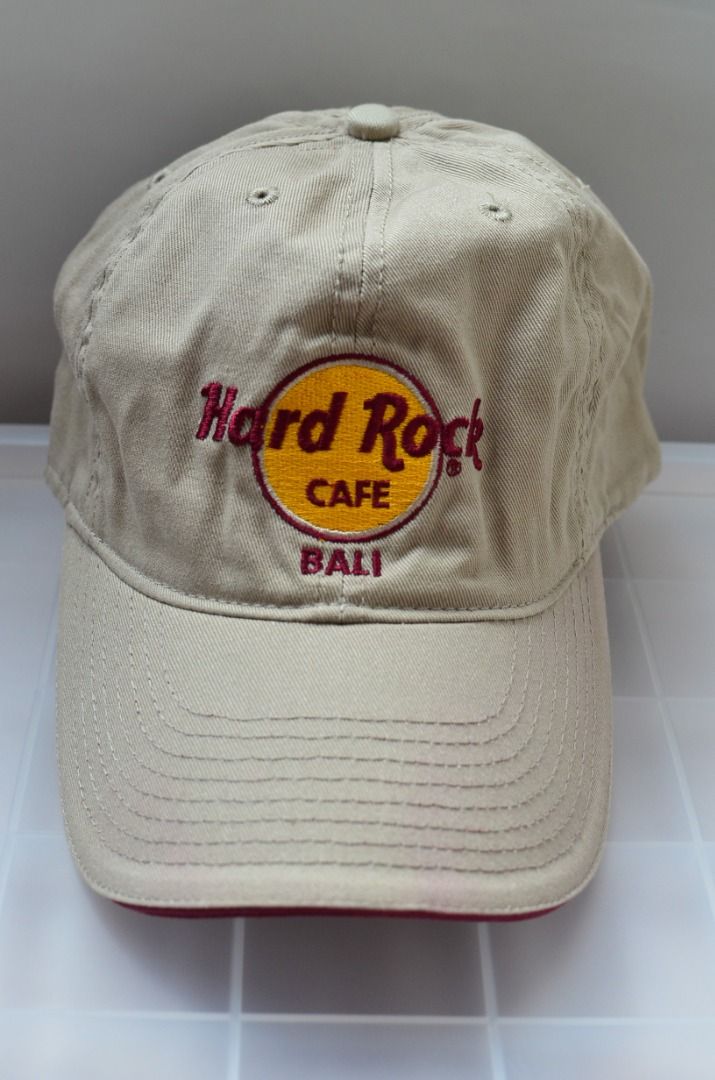 HARD ROCK CAFE BALI OFFICIALLY LICENSED CAP, Men's Fashion, Watches ...