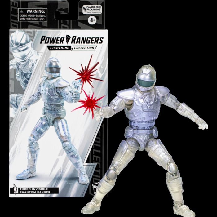 Hasbro Power Rangers Lightning Collection - 6" Figure - Turbo Invisible ...