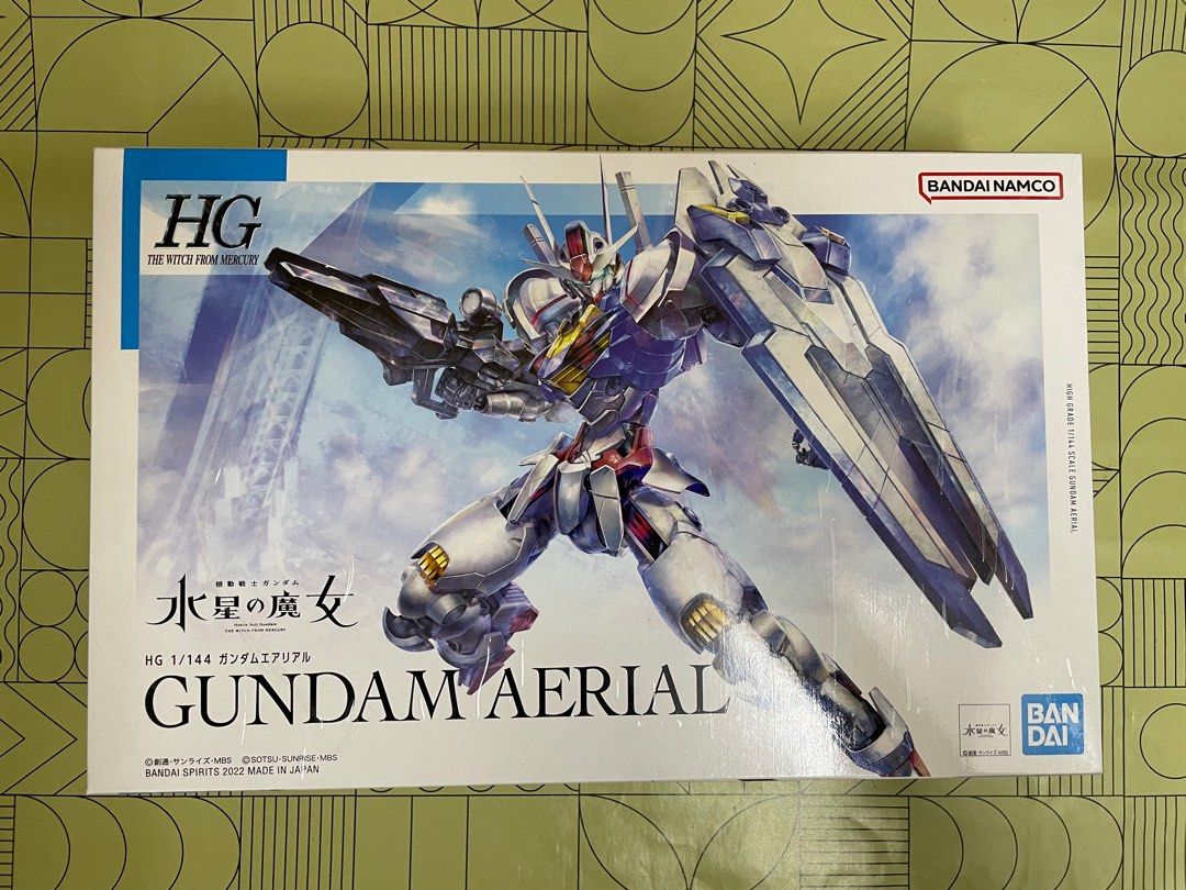 HG Gundam Aerial, Hobbies & Toys, Toys & Games on Carousell