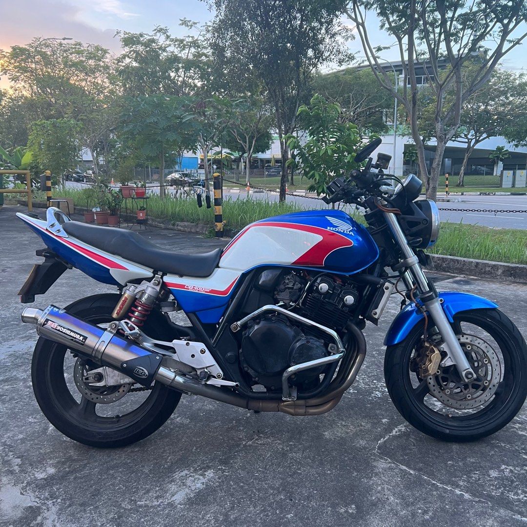 Honda CB400 Spec 3 Yoshimura Full System for rental, Motorcycles, Motorcycle Rental on Carousell